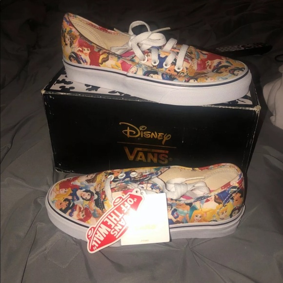 Vans | Shoes | Brand New Limited Edition Disney Princess Vans | Poshmark